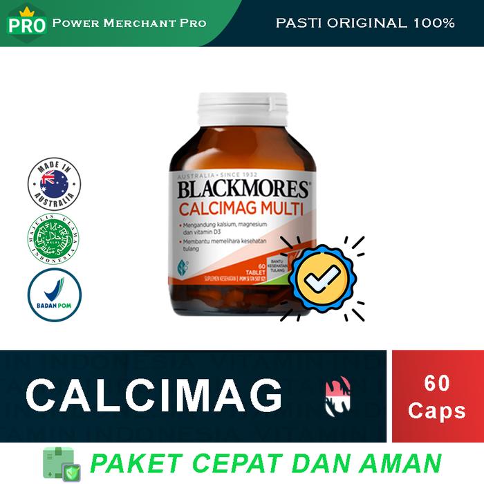 Jual Blackmores Calcimag Multi isi 60 tablet suplemen tulang kalsium ...