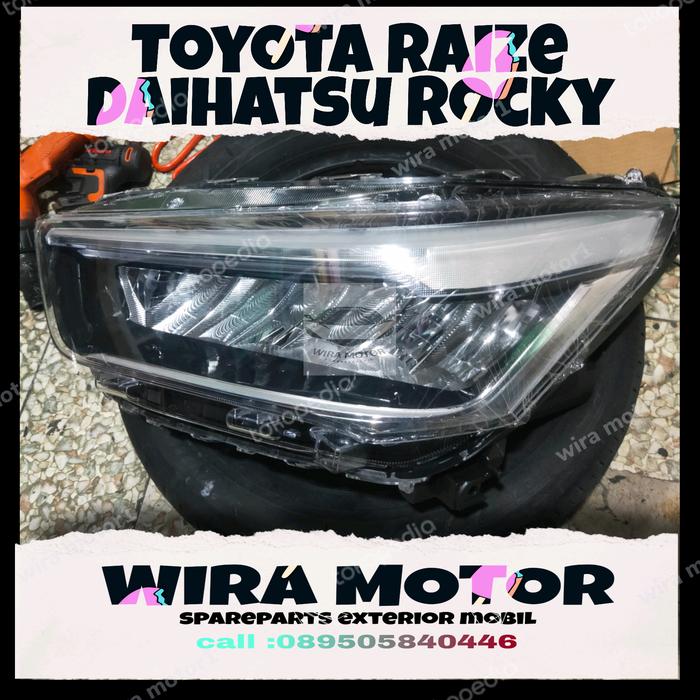 Jual headlamp toyota raize/Daihatsu Rocky (model sein running ...
