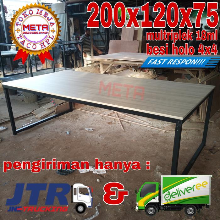 Jual meja lipat 200x120 hpl - Kota Tangerang Selatan - meja taco hpl ...