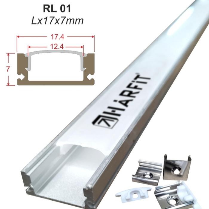 Jual Rumah Lampu Housing Led Strip RL 01 - SILVER - Jakarta Barat ...