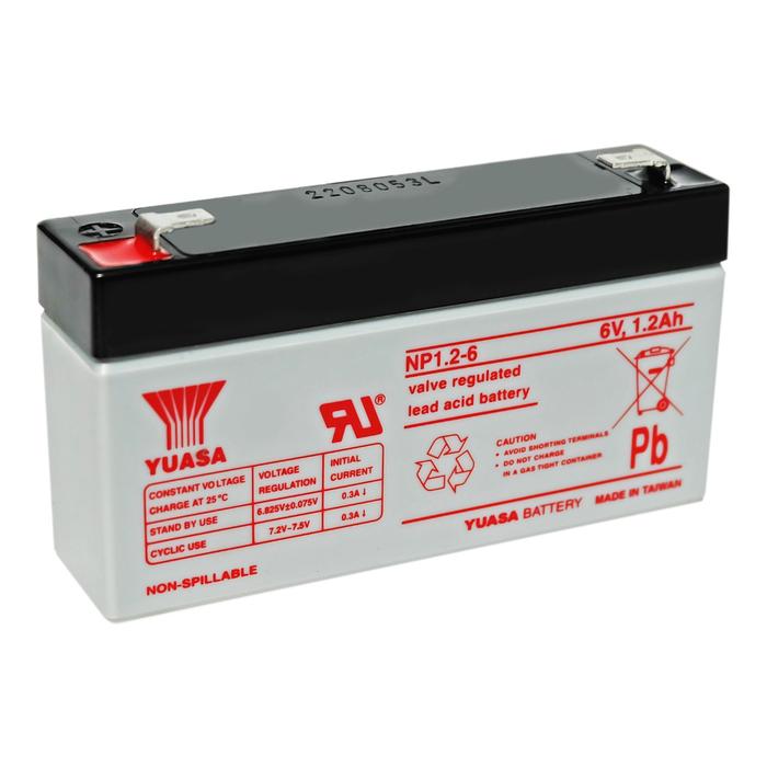 Jual Battery Yuasa NP1.2-6 6V 1,2Ah Baterai 6V 1.2Ah - Jakarta Utara ...