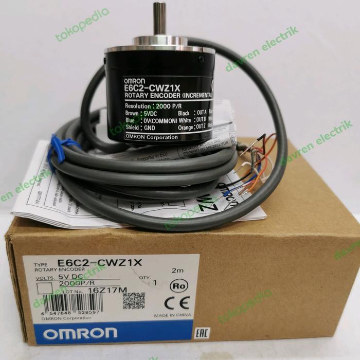 Jual rotary encoder omron E6C2-CWZ1X, 2000pr - Jakarta Barat - Davren ...