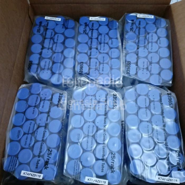 Jual Centrifuge Tube 50 ml With Rack 300 Pcs Tabung Sentrifus Nunc ...