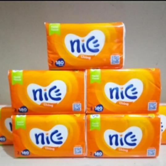 Jual Tissue Facial Merk Nice 1kg bundling 5 pack halus dan lembut ...