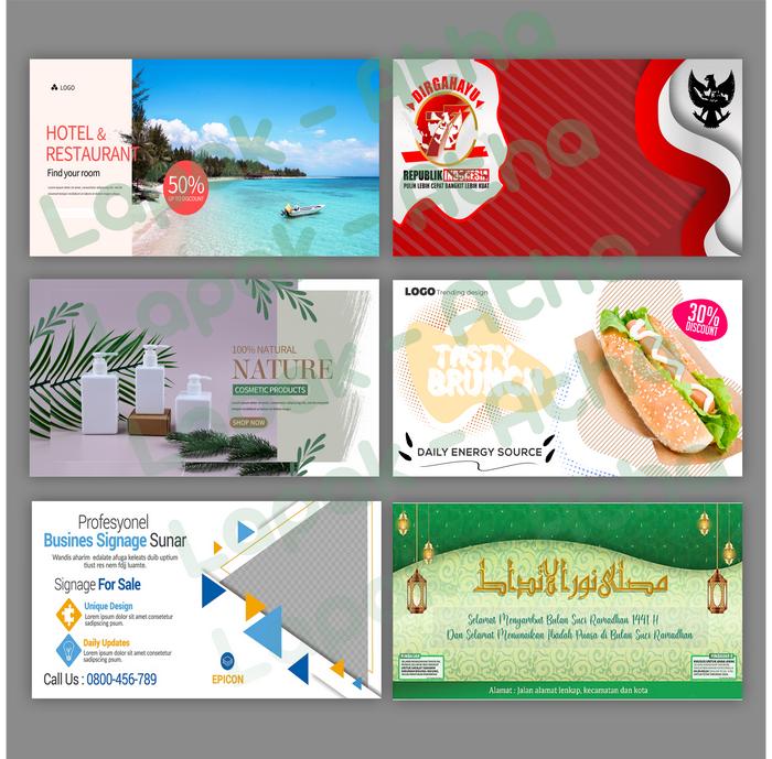 Jual DESAIN SPANDUK DAN BANNER - Kota Tangerang - Atha Creatif | Tokopedia