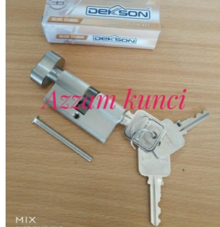 Jual silinder kunci pintu dekson SILINDER DEKSON 60 MM KUNCI PINTU ...