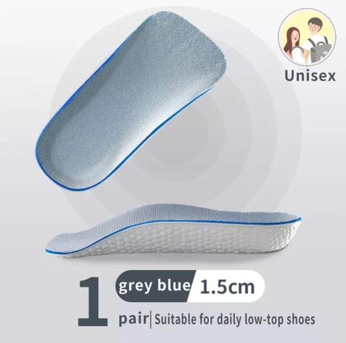 Promo INSOLE SEPATU PENINGGI BADAN SUPER EMPUK SOL SEPATU PRIA DAN ...