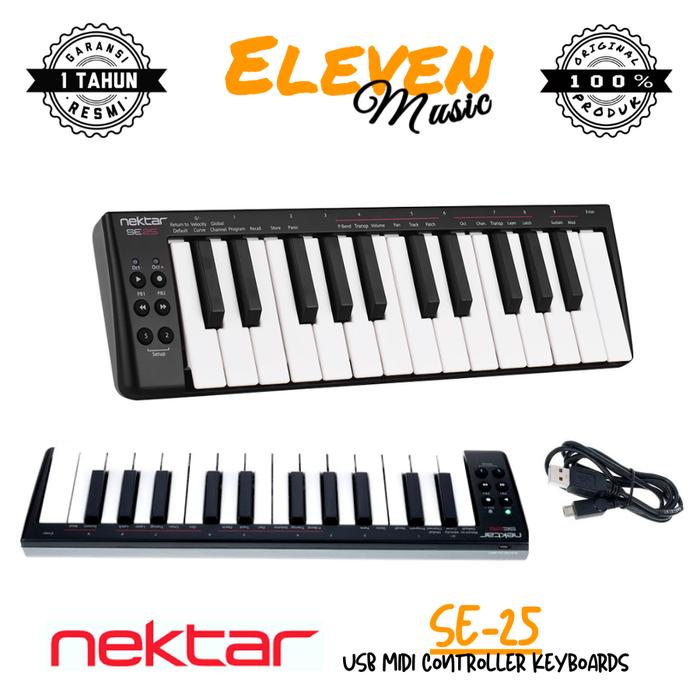 Jual Nektar se25 SE25 se 25 Usb Midi keyboard Controller - Jakarta ...
