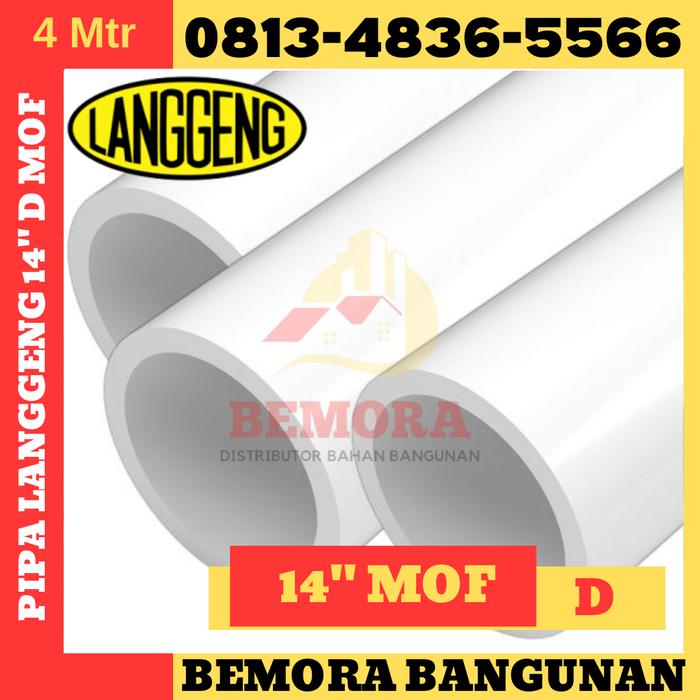 Jual Pipa Pvc Warna Putih Merek Langgeng 14 inch D Mof (Harga Grosir ...