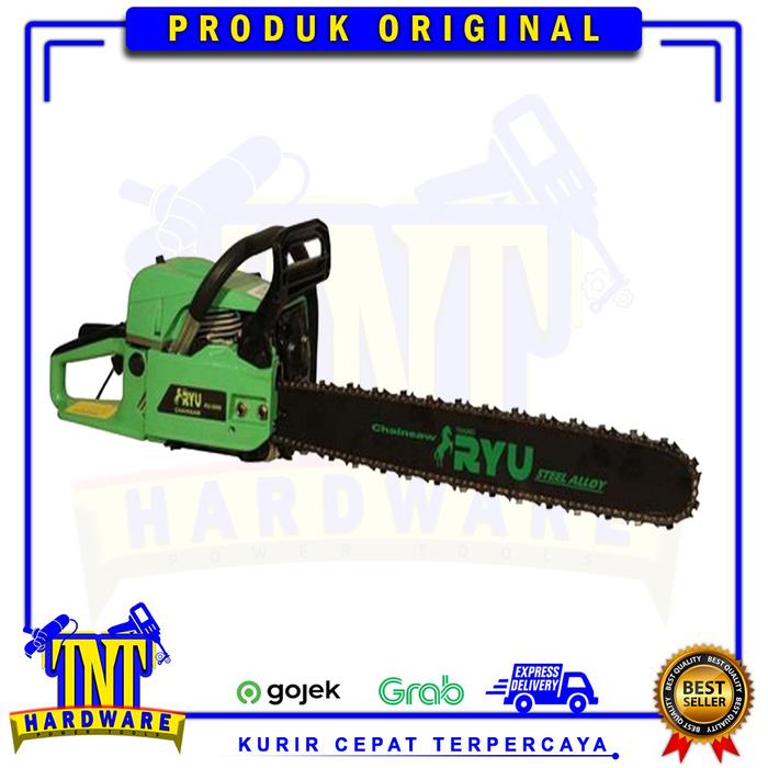 Jual RYU Chainsaw 2 Tak RGS 22 / Gasoline Chain saw engine 22 INCH ...