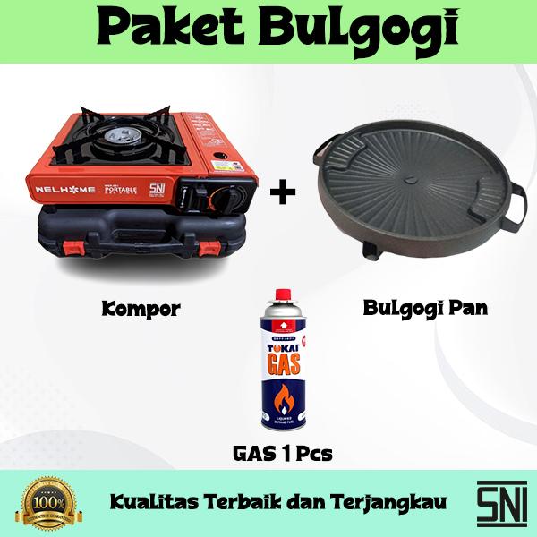 Jual Kompor Portable Paket Barbeque Grill Paket Suki Shabu Plus Tabung ...