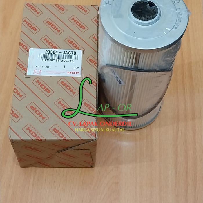 Jual hino 500 fuel filter saringan solar bawah fm260jd fg235jd 23304 ...