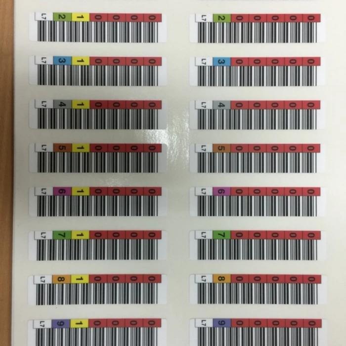 Jual Label Barcode Bar Code Label Tab Backup C8977A LTO7 LTO 7 ...
