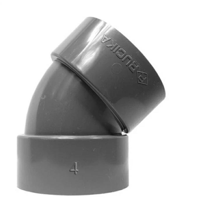 Jual Elbow 45° derajat 4'' inchi Rucika D / Knee PVC 45° - Kota Yogyakarta - Surya Jaya HD ...