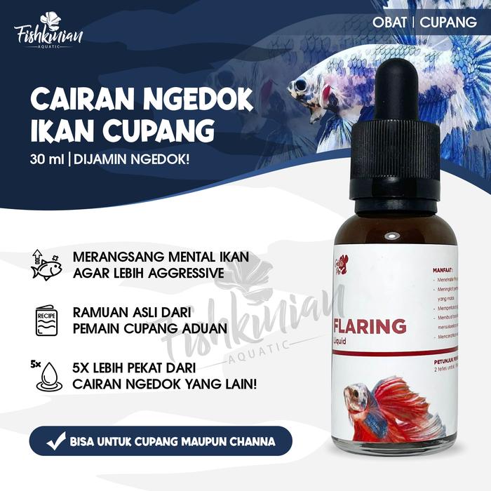 Promo FLARING LIQUID - OBAT NGEDOK IKAN CUPANG - Kota Tangerang Selatan ...