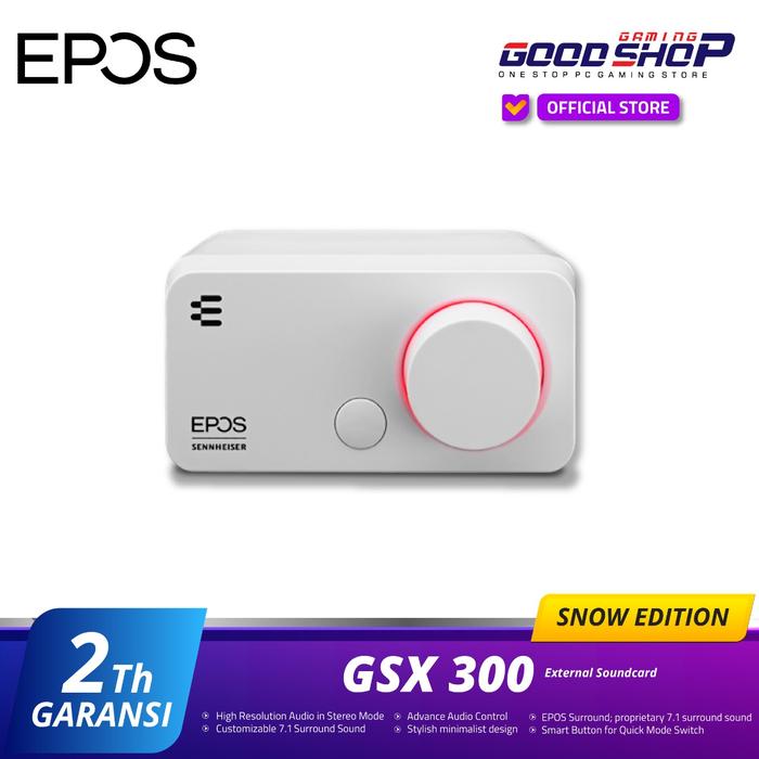 Jual Epos Gsx 300 / Gsx300 Snow Edition - External Sound Card Di Seller Velvet Store ...