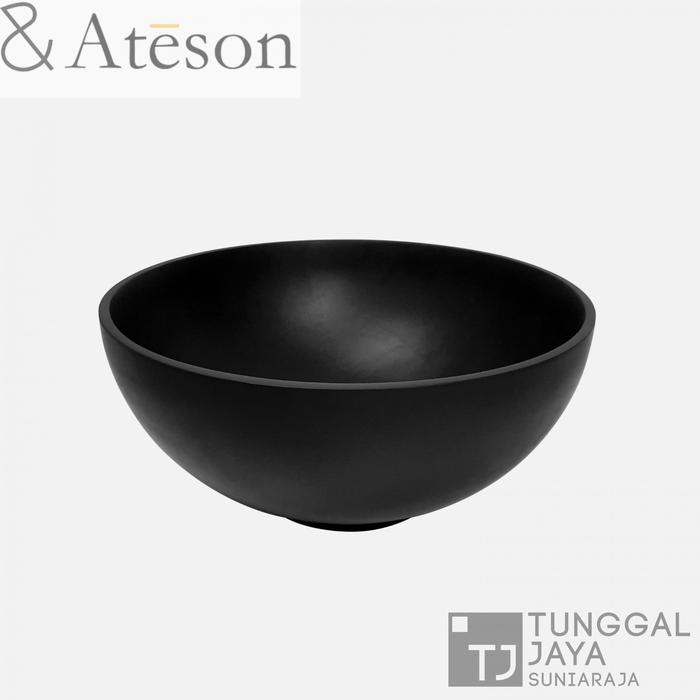 Jual ATESON Banyan Solid Surface Basin Black AT411BBA25 - Kota Bandung ...