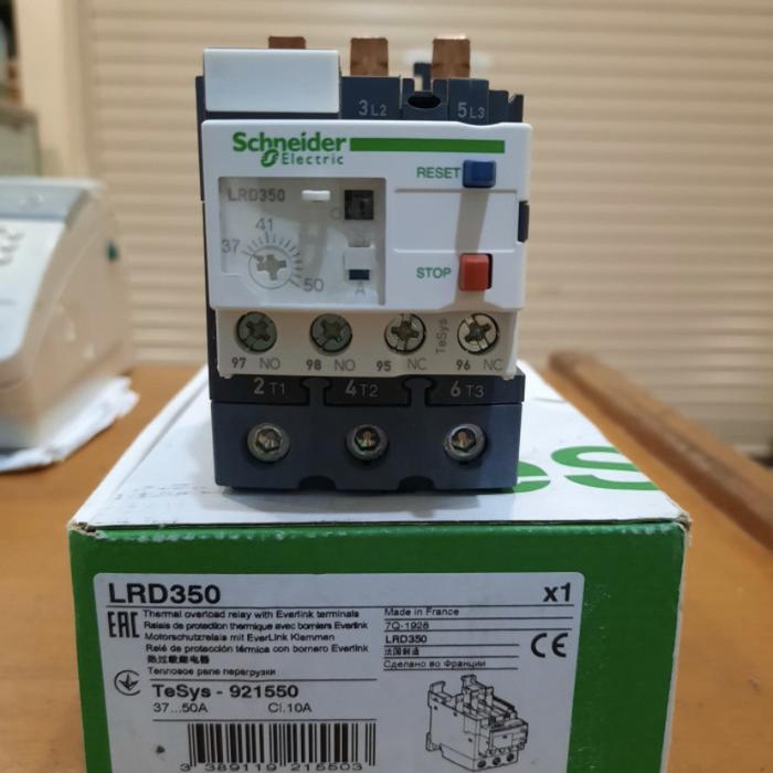 Jual Thermal Overload SCHNEIDER LRD350 original schneider - Jakarta ...