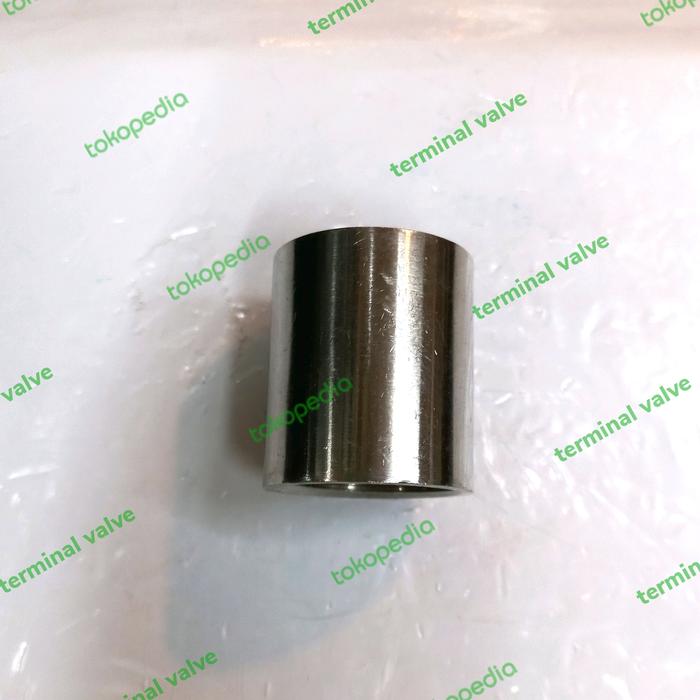 Jual socket ss304 1 inch/sock drat dalam ss304 1"/coupling ss304 1 ...