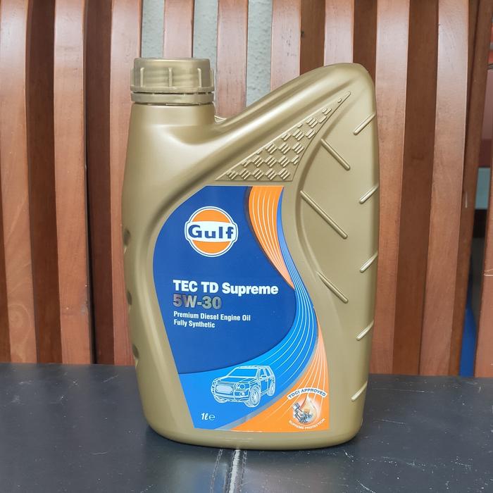 Jual Gulf Tec TD Supreme SAE 5W-30 5w30 CJ4 CJ-4 Oli Mesin Diesel - Jakarta Utara - aspexsia ...