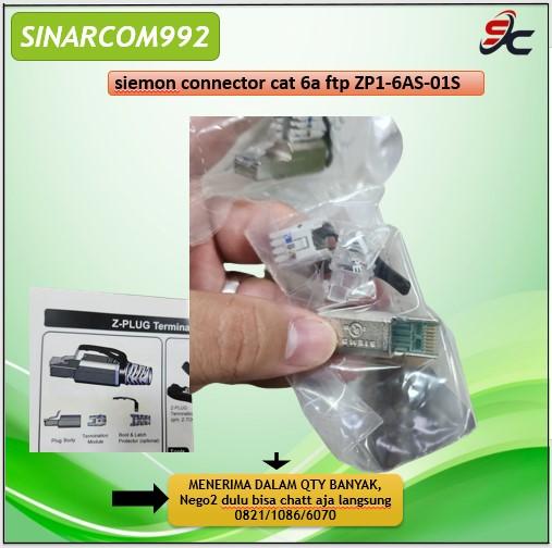 Jual siemon connector cat 6a ftp ZP1-6AS-01S - Jakarta Pusat ...