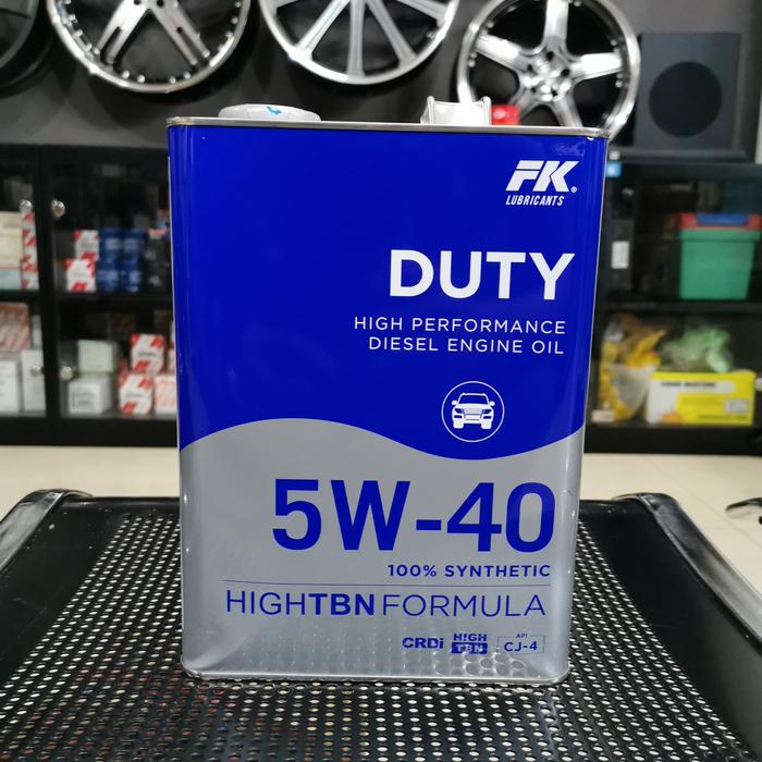 Jual Oli FK Duty 5W-40 CRDi High TBN CJ-4 Kemasan Galon (4liter) - Kota ...