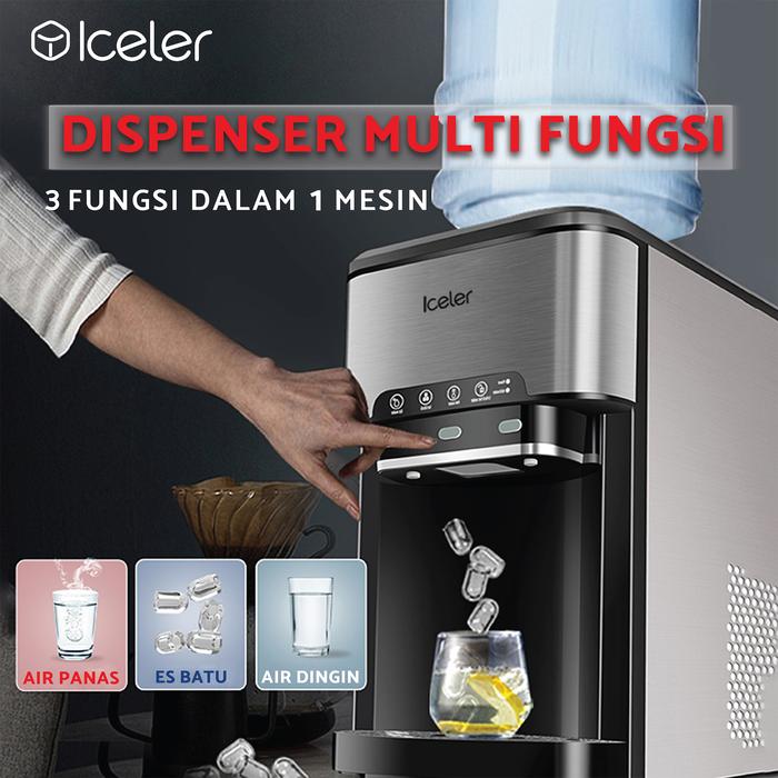 Jual Iceler Mesin Es 3 In 1 Bisa Air Panas Air Es Dan Es Batu Galon ...