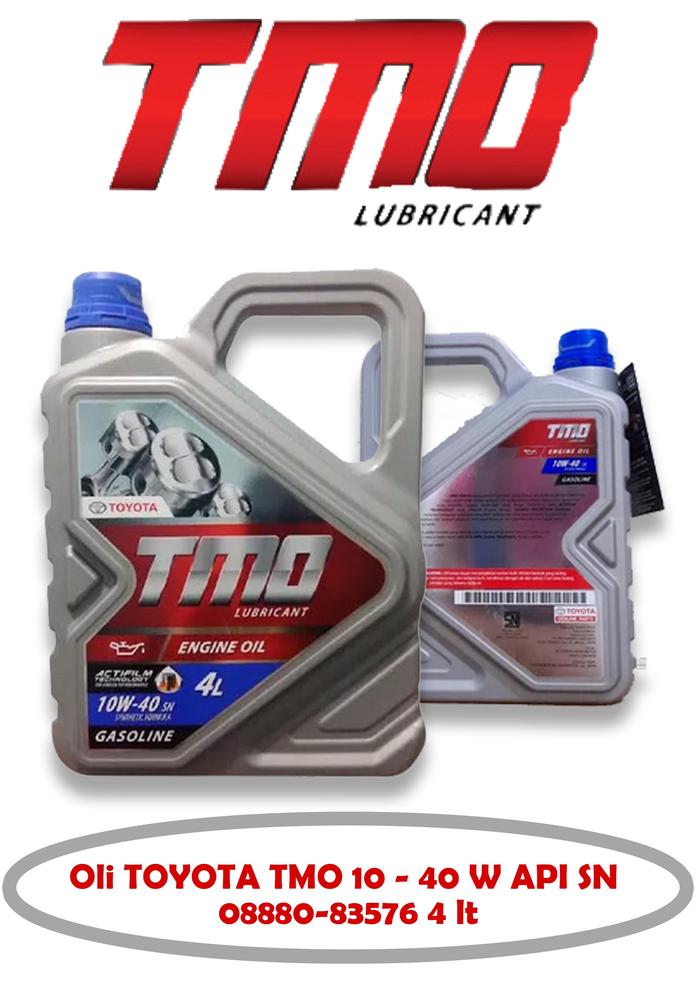 Jual Oli TOYOTA TMO 10 - 40 W API SN 08880-83576 4 lt BARANG ASLI ...