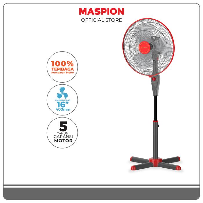 Promo Maspion Stand Fan Kipas Angin Berdiri 16 Inch EX-1611 SX - Jakarta Utara - Maspion ...