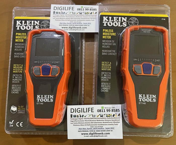 Jual Pinless Moisture Meter KLEIN TOOLS ET140 MC Tester Kayu Tembok ...