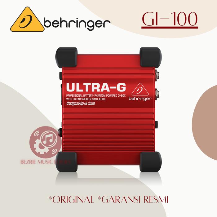 Jual Behringer Ultra-GI100 Professional Battery/Phantom Powered ...