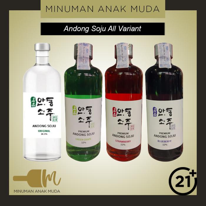 Jual Andong / An Dong Soju All Variant Rasa 375ml - Kab. Tangerang - Sebotol Minuman GS | Tokopedia