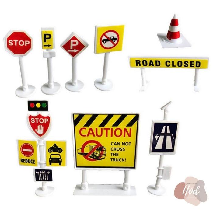 Jual Excavator Boy beko Ornamen Rambu Jalan Proyek Soft Yellow Car ...