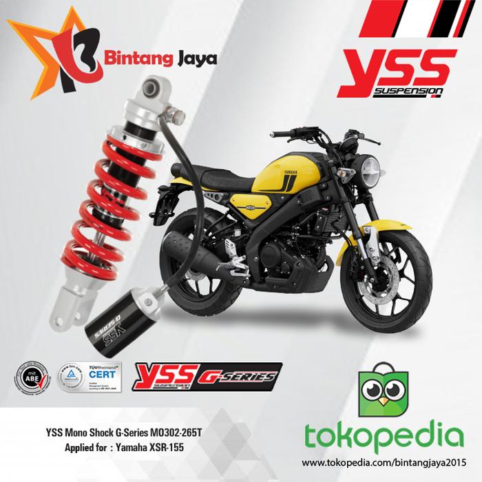 Jual YSS Mono Shock G-Series MO302-265T Yamaha XSR-155 - Jakarta Timur - Bintang Jaya 2015 ...