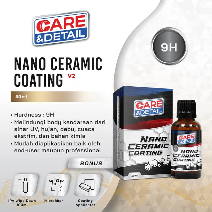 Promo 9H Nano Ceramic Coating by Care & Detail | Body Mobil Motor ...