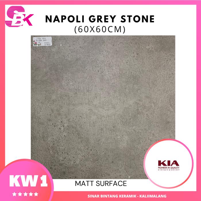 Jual Granit Ruangan 60x60 Napoli Grey Stone - Jakarta Timur - Sinar ...