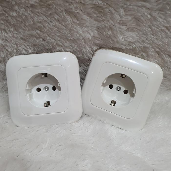 Jual stop kontak colokan listrik lampu tanam model panasonic ibest ...