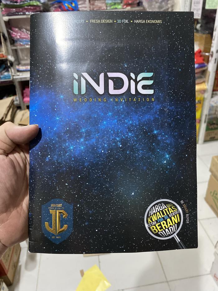 Jual Catalog / Katalog / Album Undangan Pernikahan Java Card INDIE 17 ...