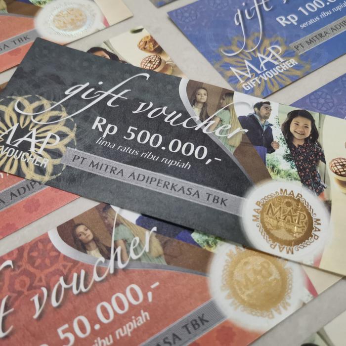 Jual Voucher MAP pecahan 50rb, 100rb, 500rb masa berlaku 2025 - Kota ...