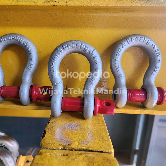 Jual CROSBY Shackle G209 5/8 Inch caps 3.25 Ton ORIGINAL USA - Kota ...