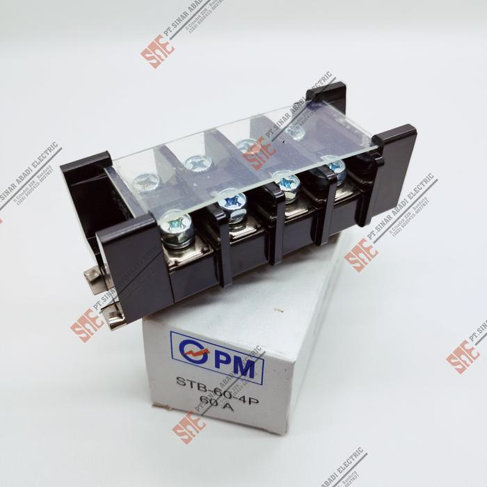 Jual Terminal Block Kaca PM Electric 4 Pole 6 Pole 30A 60A 100A 200A - 4P 60A - Kota Bandung ...