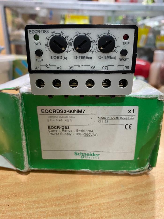 Jual OVERCURRENT RELAY EOCR-DS3 / EOCRDS3-60NM7 SCHNEIDER - Kota Bandung - Lestari elektrik ...