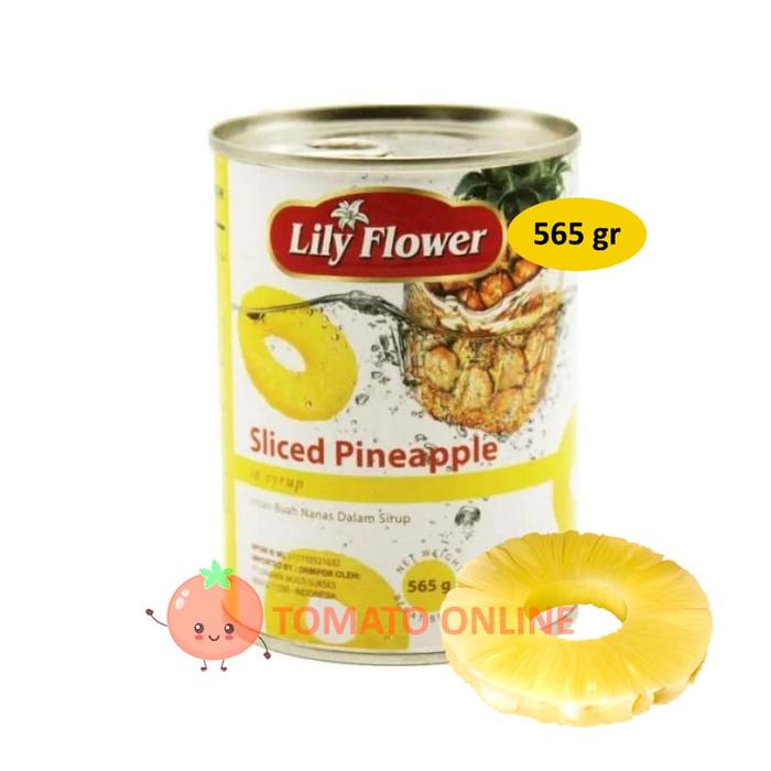 Jual Lily Flower / Sliced Pineapple Nanas Kaleng Irisan Buah Can / 565 ...