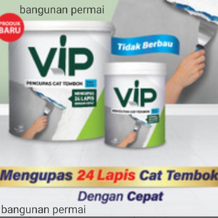 Jual VIP REMOVER PENGUPAS CAT TEMBOK WATERBASE 4 KG - Kota Tangerang ...