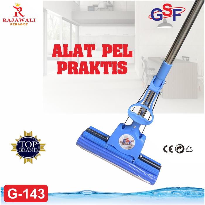 Promo Alat Pel Lantai Busa PVA Mop Wiper Busa Sodok GSF G-143 - Kota ...