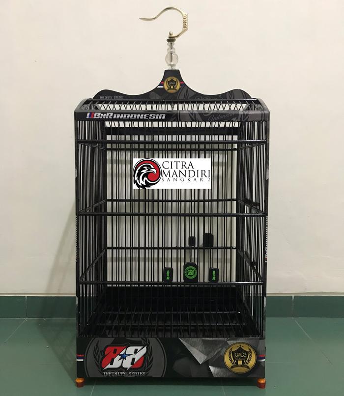 Jual Sangkar Kandang Burung Kotak No 2 BNR Decal 88 Infinity Original ...