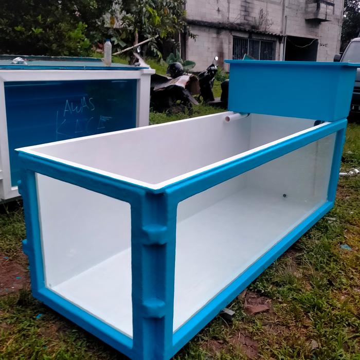 Jual haykal kolam ikan fiber gelass combinasi kaca - Kab. Tangerang ...