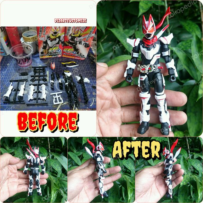 Jual Repaint Sodo Shodo Kamen Rider Geats + Dino repaint Minor Takara ...