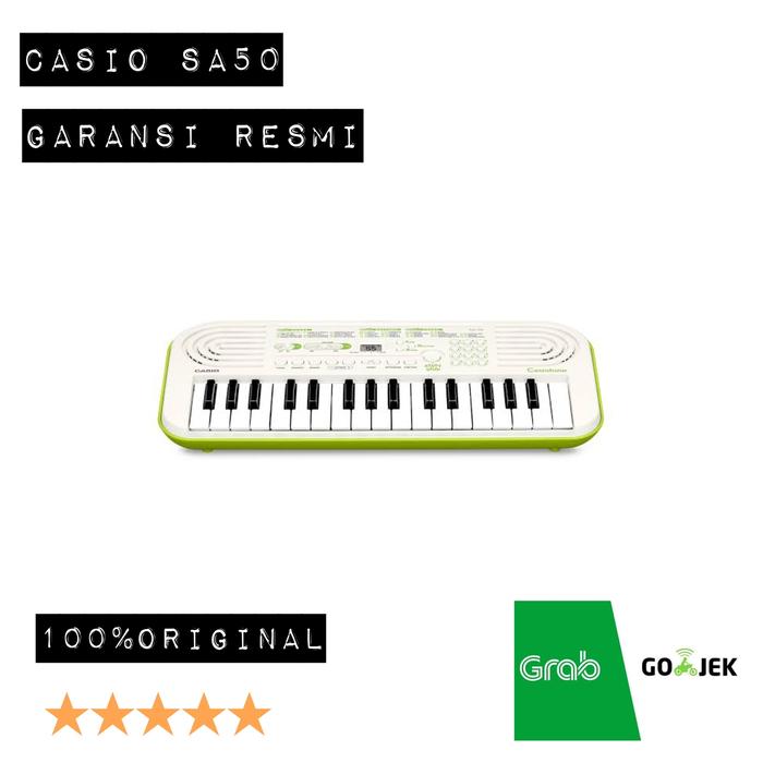 Jual Keyboard Mini CASIO SA-50 / SA50 / SA 50 Garansi Resmi - Jakarta ...