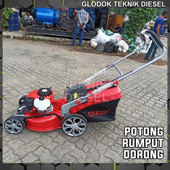 Jual MESIN POTONG RUMPUT DORONG BENSIN TERKUAT GASOLINE LAWN MOWER ...